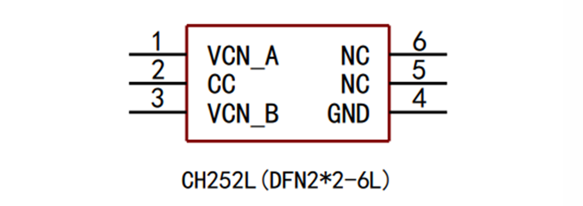 USB Type-C线缆电子标签芯片 CH252 - 南京沁恒微电子股份有限公司